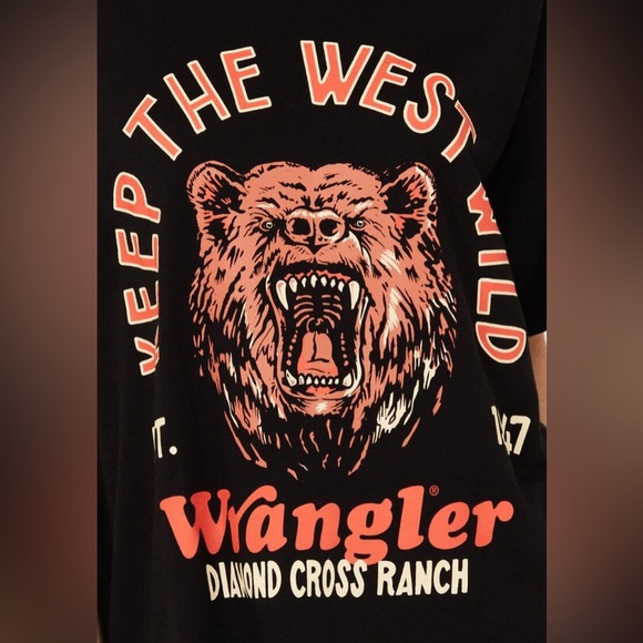 Wrangler | Shirts | Mens Wrangler X Diamond Cross Ranch Tshirt Size Xxl ...